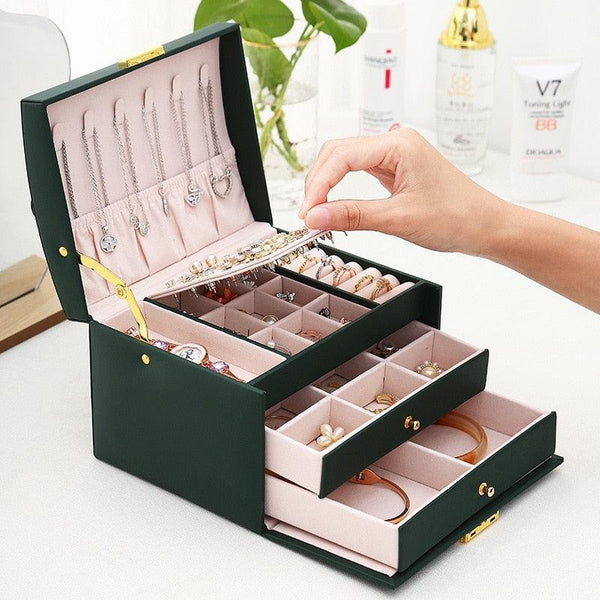 Multi Functional Three Layers Jewelry Box – ProDeco